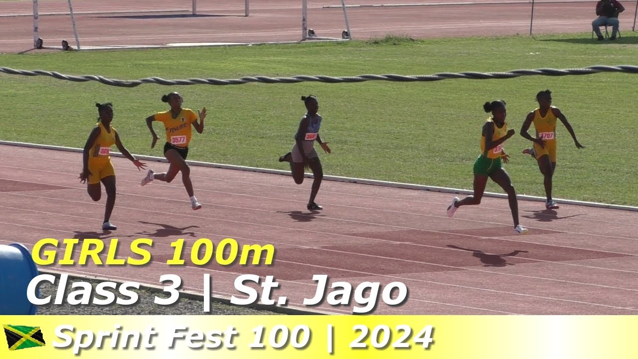 Adora CAMPBELL | St. Jago High School | Girls 100m Class 3 | Sprint ...