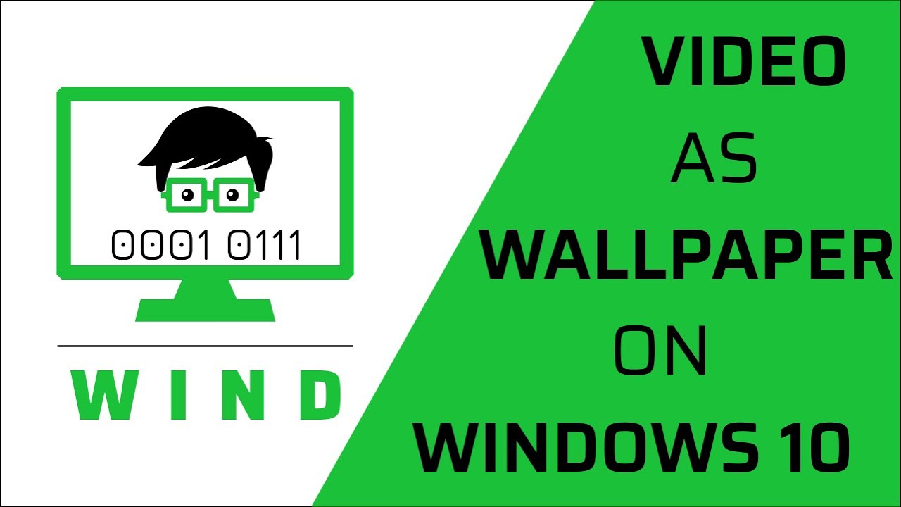 DEMO VIDEO AS WALLPAPER/DESKTOP BACKGROUND ON WINDOWS 10 - YouTube