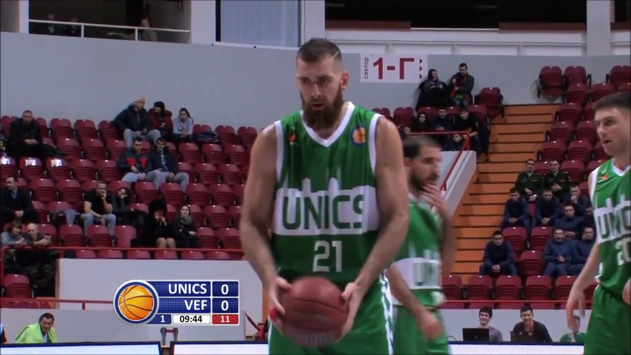 Kostas Kaimakoglou vs VEF Riga - YouTube