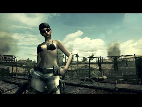Re5 Versus Survivors Jill Valentine Desert Bikini Style By FelixNew