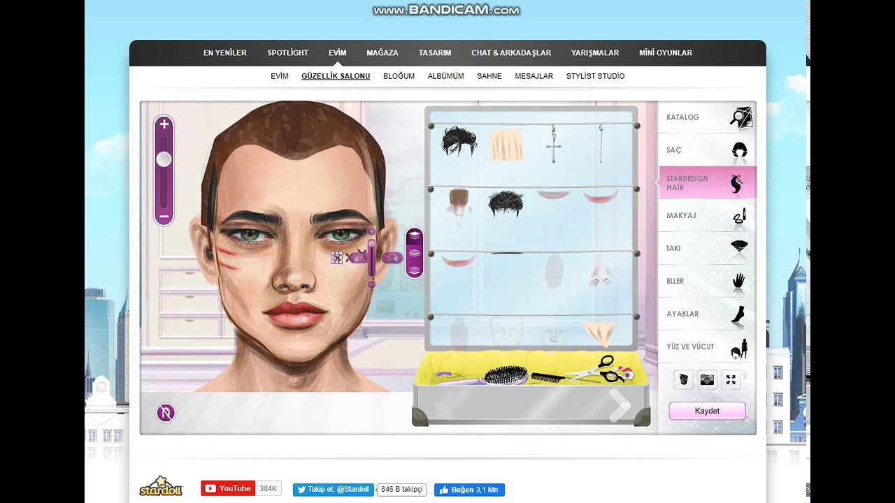 Stardoll ciddi tip erkek nasıl yapılır / how to do serious type for boy ...