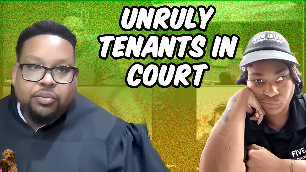 Tenants Push Judges Buttons in Eviction Court Hearings - YouTube