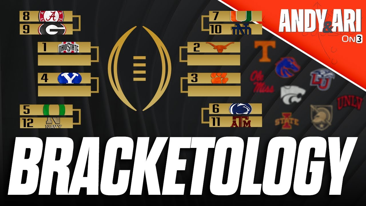 College Football Playoff BRACKETOLOGY entering Week 7 | New Rankings ...