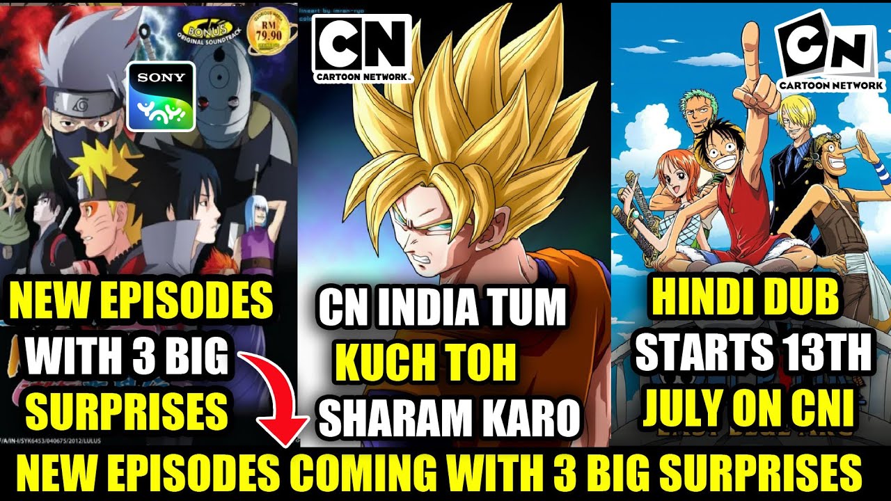 Naruto Shippuden New Episodes Coming With 3 BIG SURPRISES | OP Hindi Dub STARTS 13TH JULY ON CNI ...