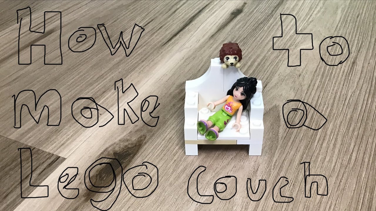 How to make a Lego couch - YouTube