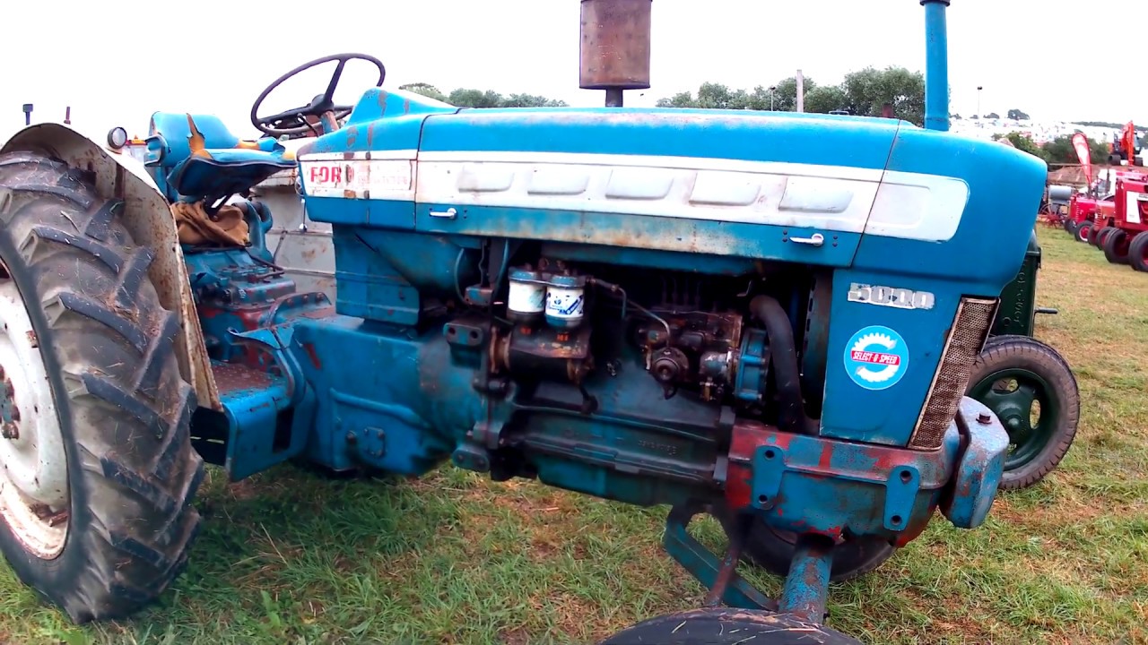 1965 Ford 5000 Select-O-Speed 3.8 Litre 4-Cyl Diesel Tractor (65hp ...