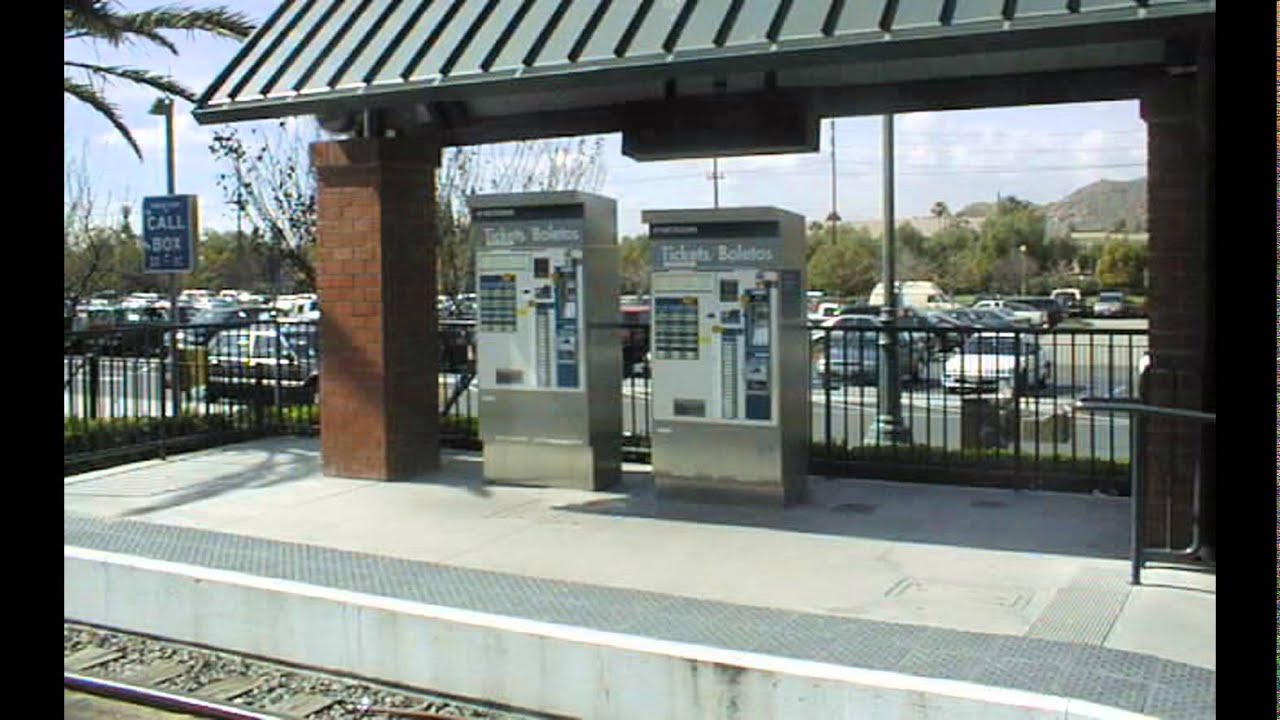 Metrolink Perris Valley Line: Riverside to South Perris - YouTube