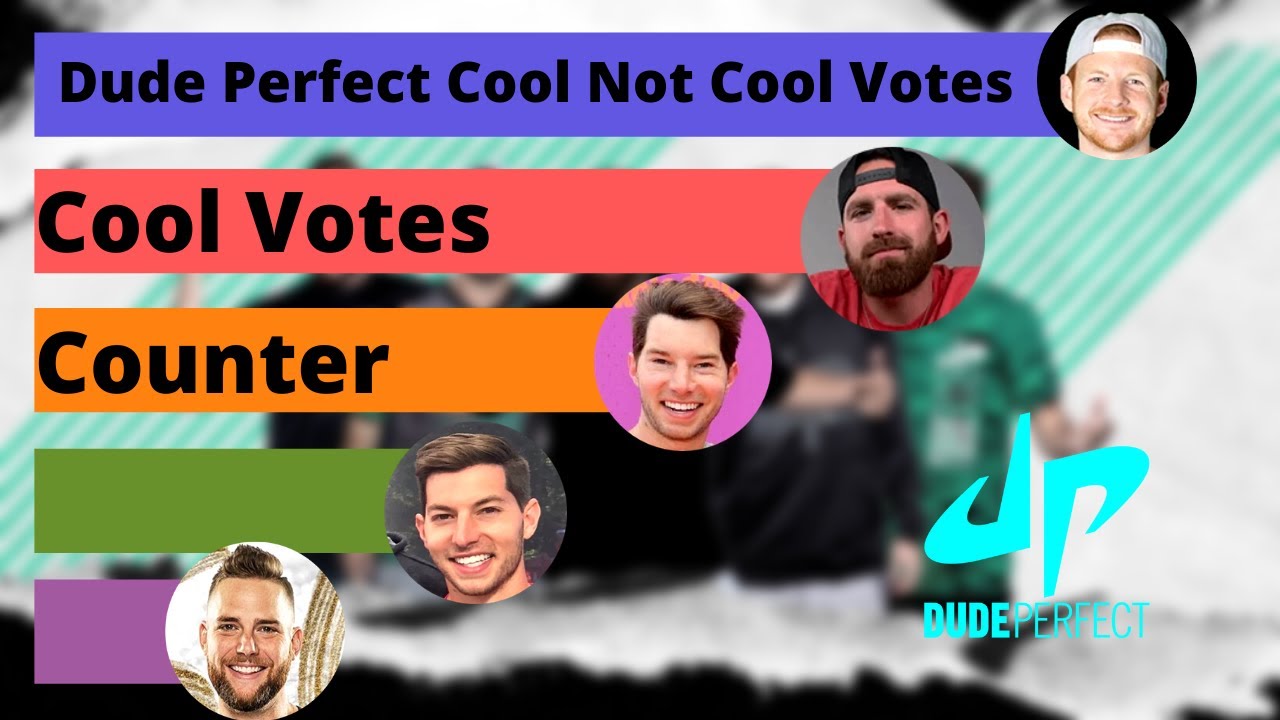 Dude Perfect Cool Not Cool Bar Chart Race - Who Votes Green the most ...