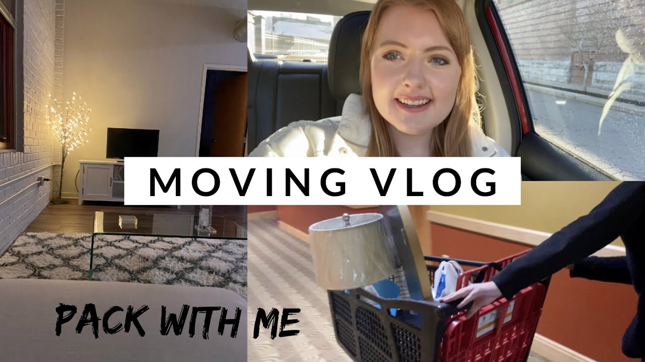 Moving Vlog! Moving out of my parents' house and into my own apartment ...