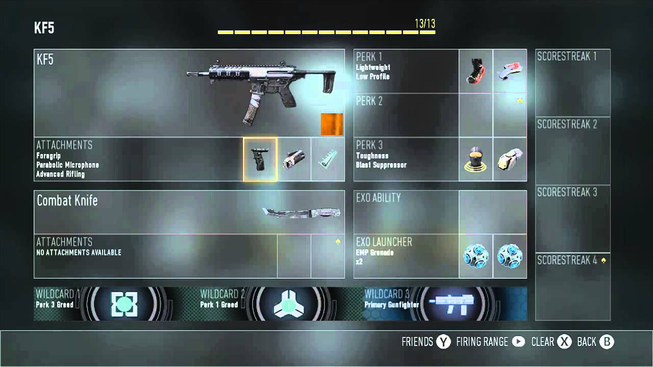 Advanced Warfare Best Pubs Classes - YouTube