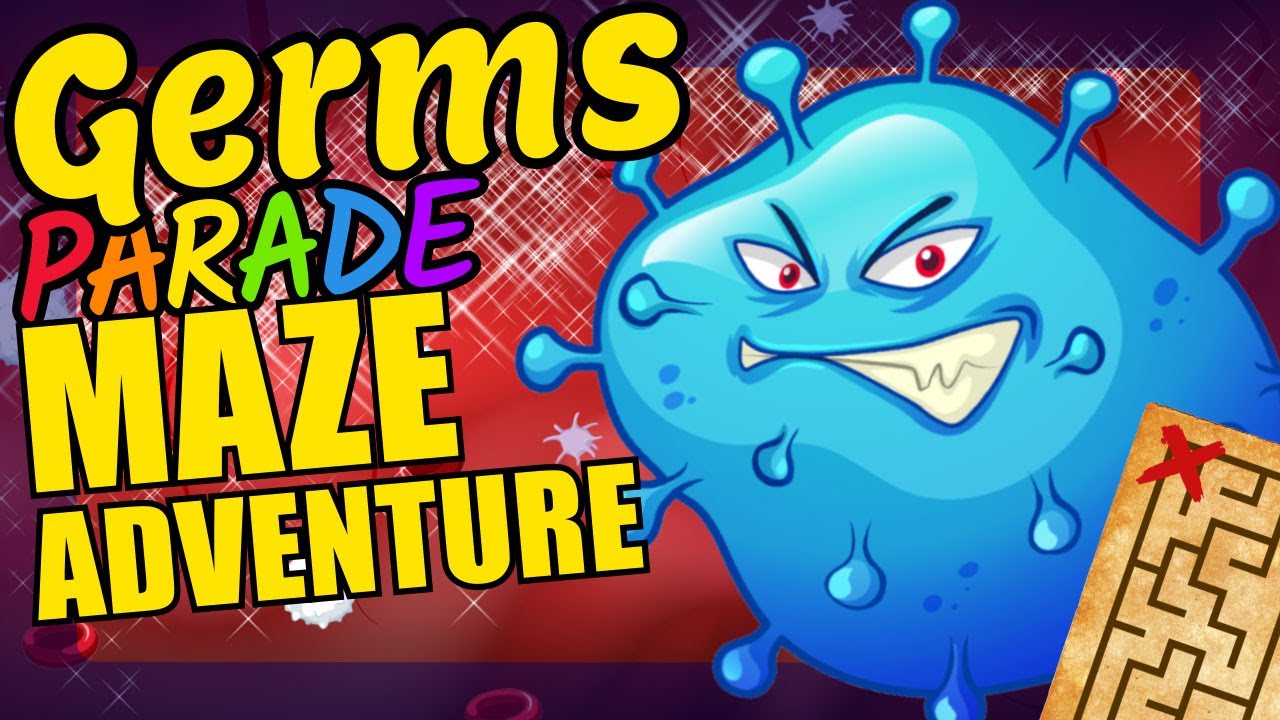 Germs and Viruses Maze Adventure Educational Video for Kids - YouTube