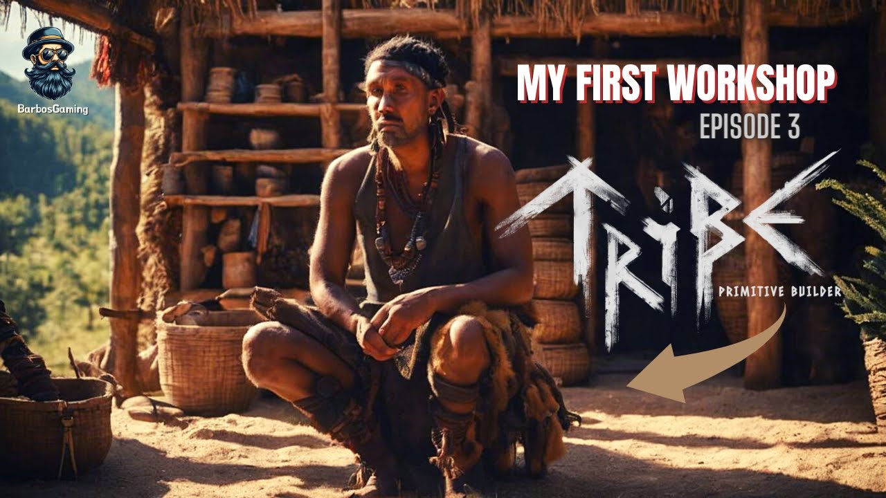 Tribe Primitive Builder gameplay My New Workshop Walkthrough Ep. 3 ...