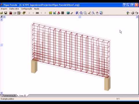 Elementos estruturais - Vigas parede - YouTube