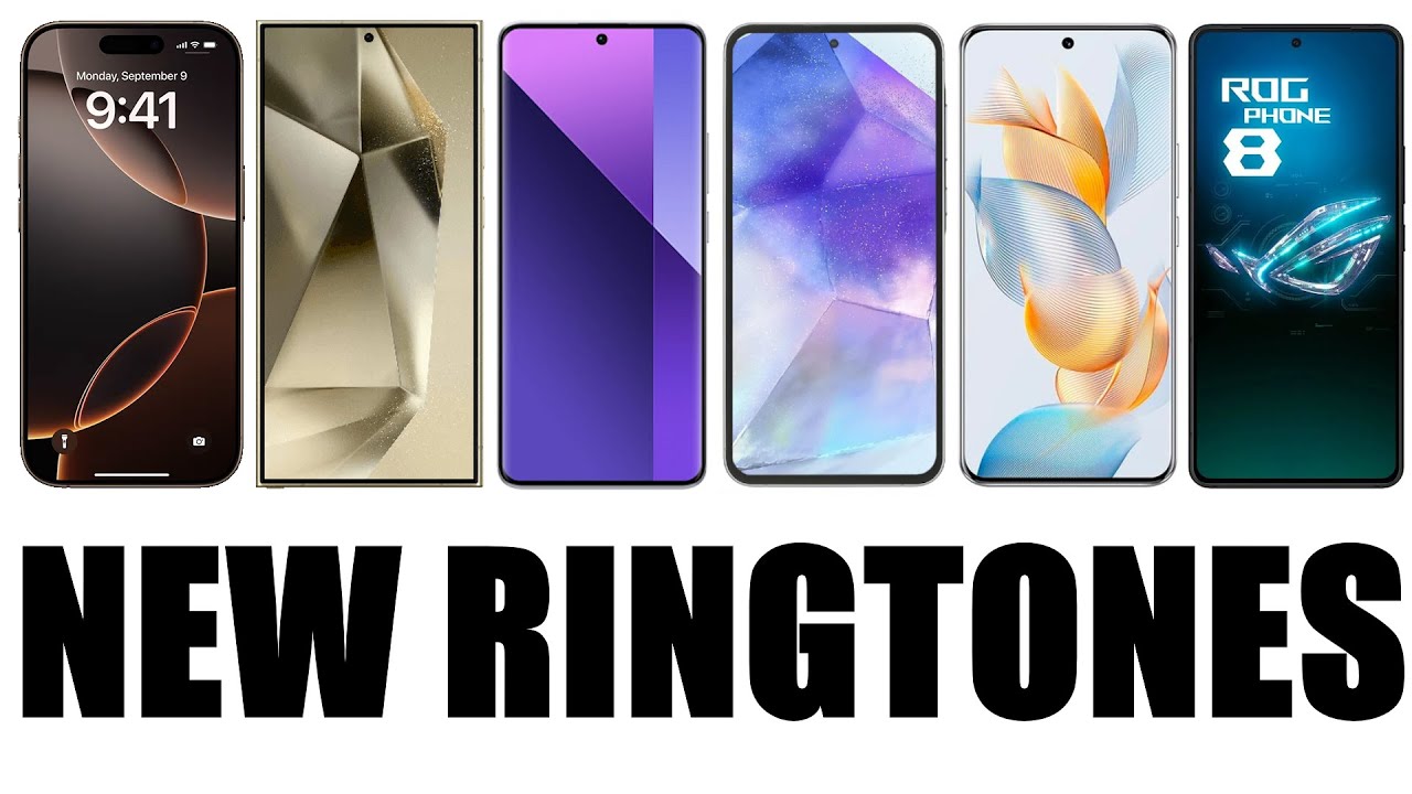 25 NEW High Quality Ringtones for your phone - YouTube
