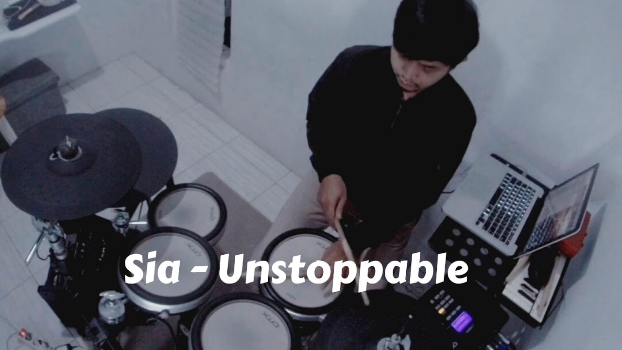 Sia - Unstoppable Drum Cover By Deni Hermawan - YouTube