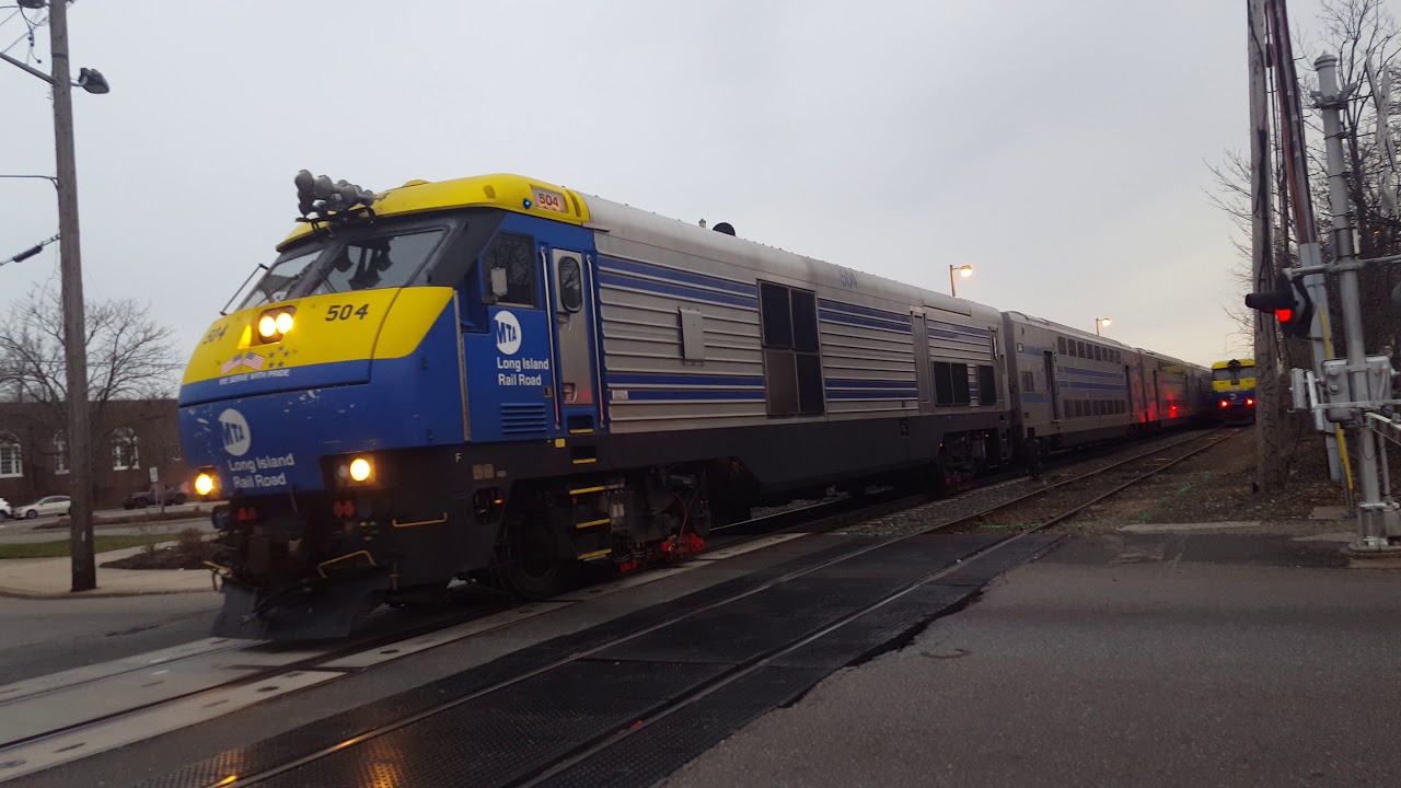 Introducing LIRR's 504 with a brand new raised letter K5LLA - YouTube