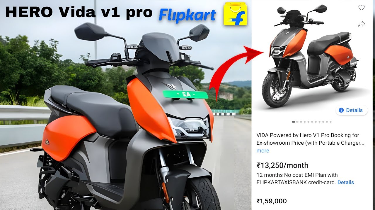 Hero Vida v1 pro on Flipkart 😲 - YouTube
