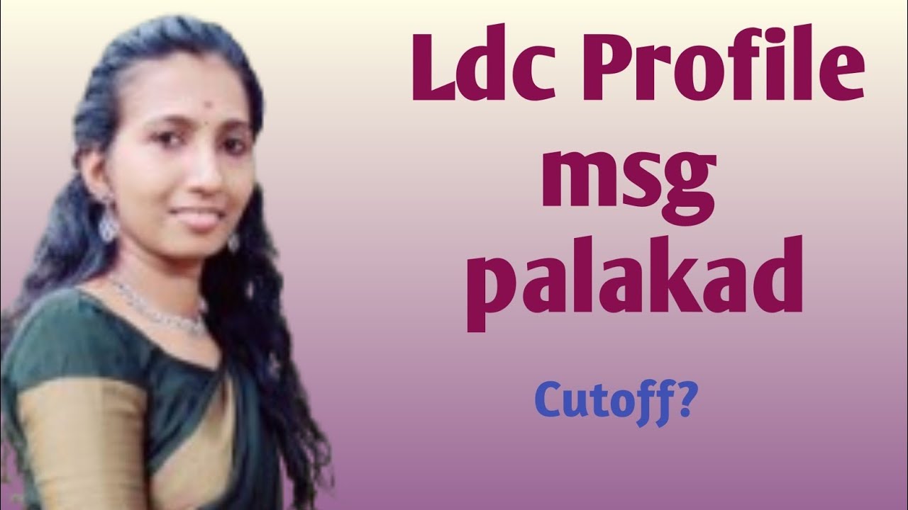 ldc profile msg palakkad🥰#exam #psc #ldc2024 - YouTube