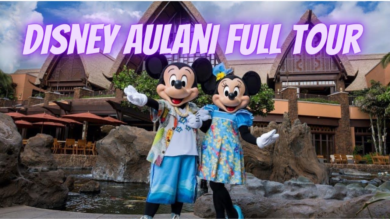 Disney's Aulani Resort Full Tour | Experience Paradise in Hawaii | Oahu ...