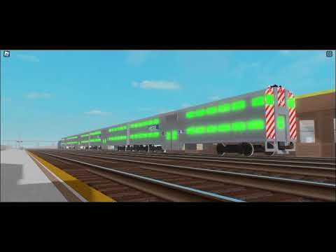 ROBLOX Railfanning at Riverside, IL S31E67 : Metra Haunted Commuter Train - YouTube