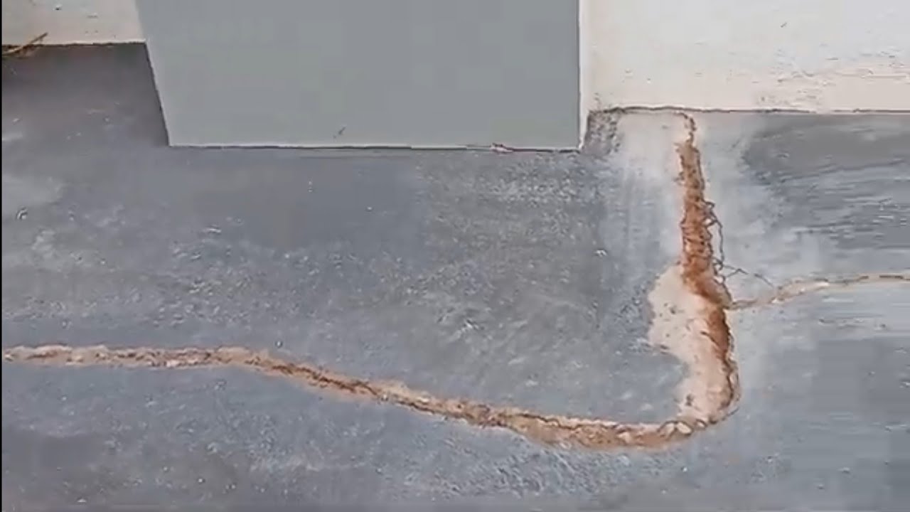 Aprenda Como arrumar trincas em calçadas ! - YouTube