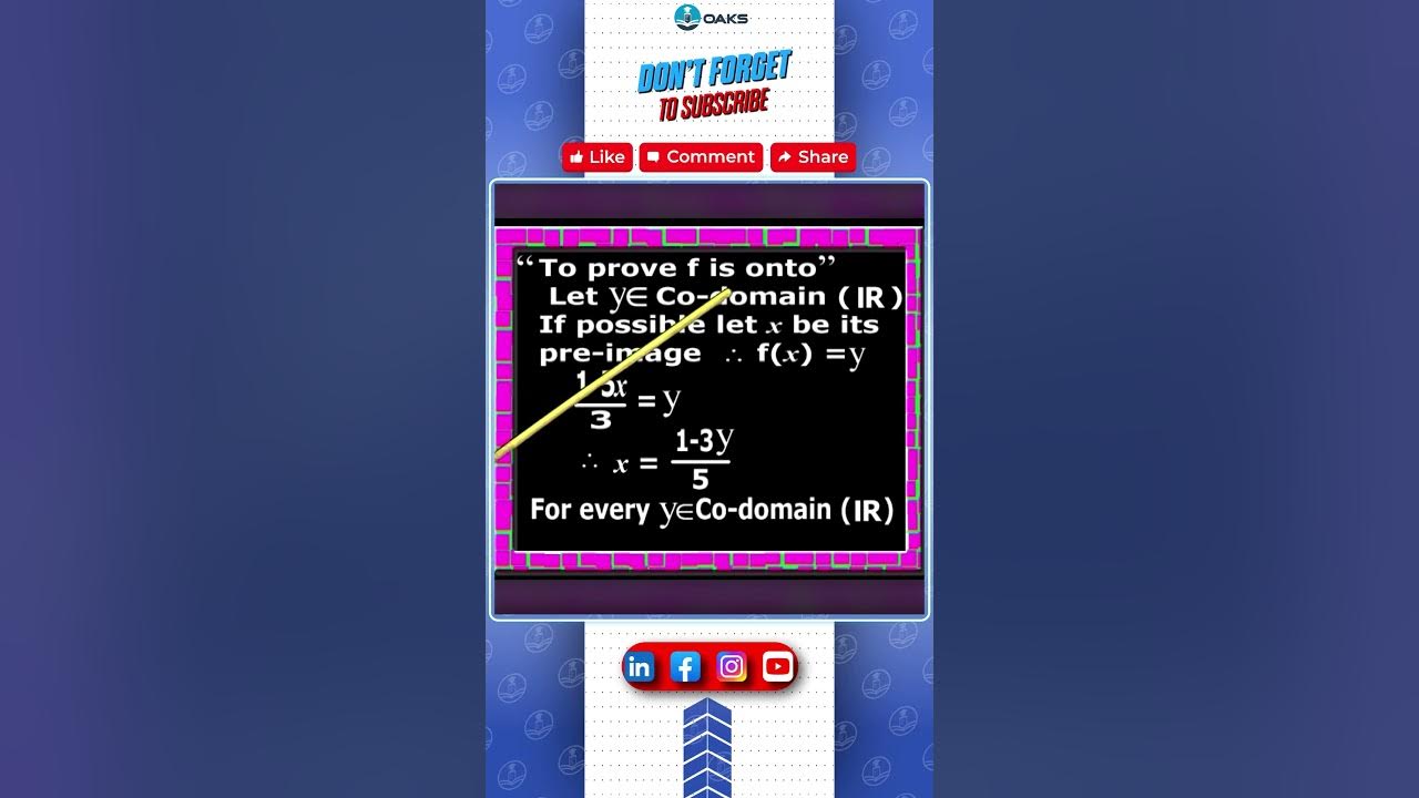 Function || Functions Problems 03 || Class X #oaks - YouTube