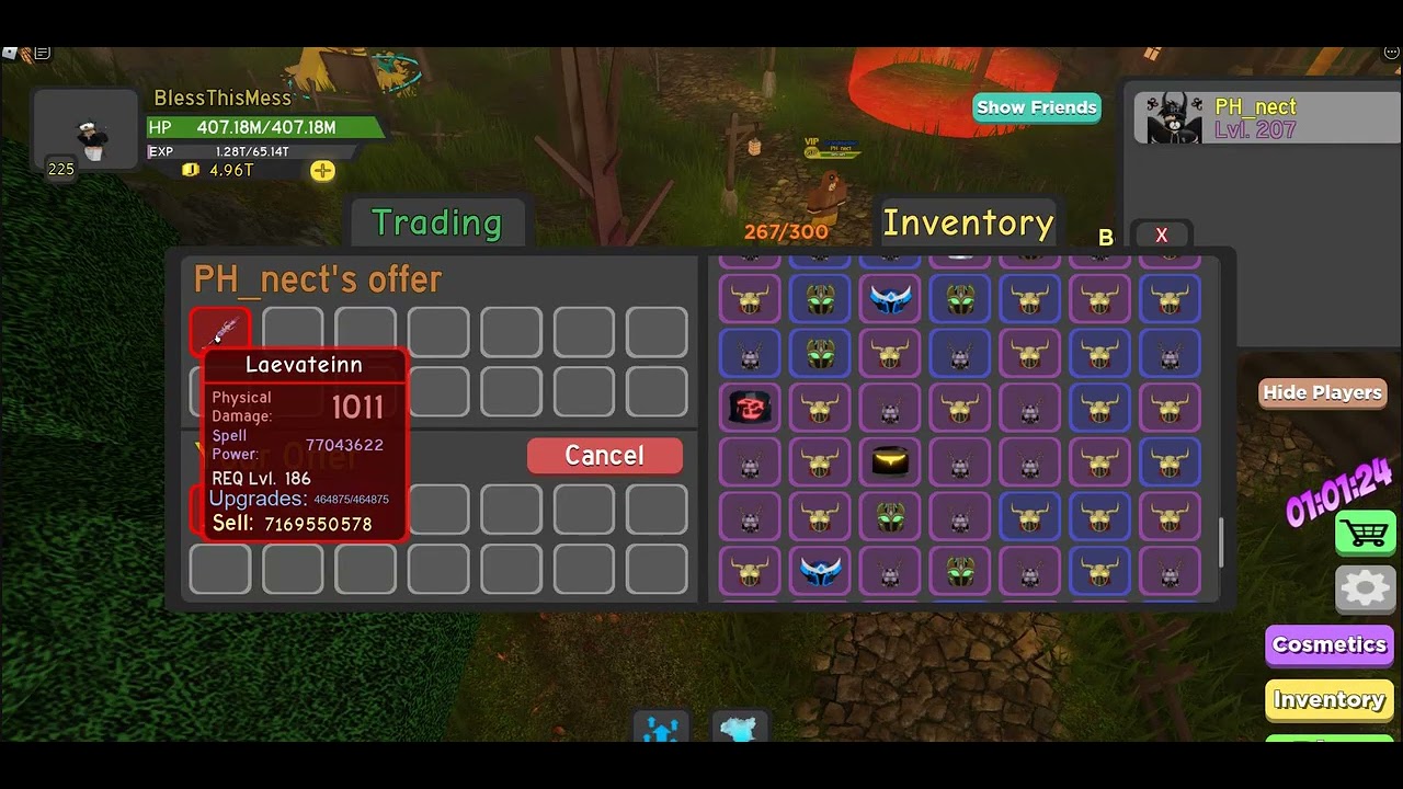 I did a gyazo correctly (Roblox, Dungeon Quest) - YouTube