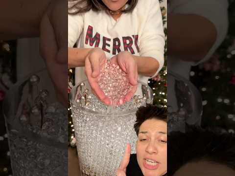 Viral yılbaşı şeysinden yaptım ⛄️🎄#shorts #newyear #orbeez