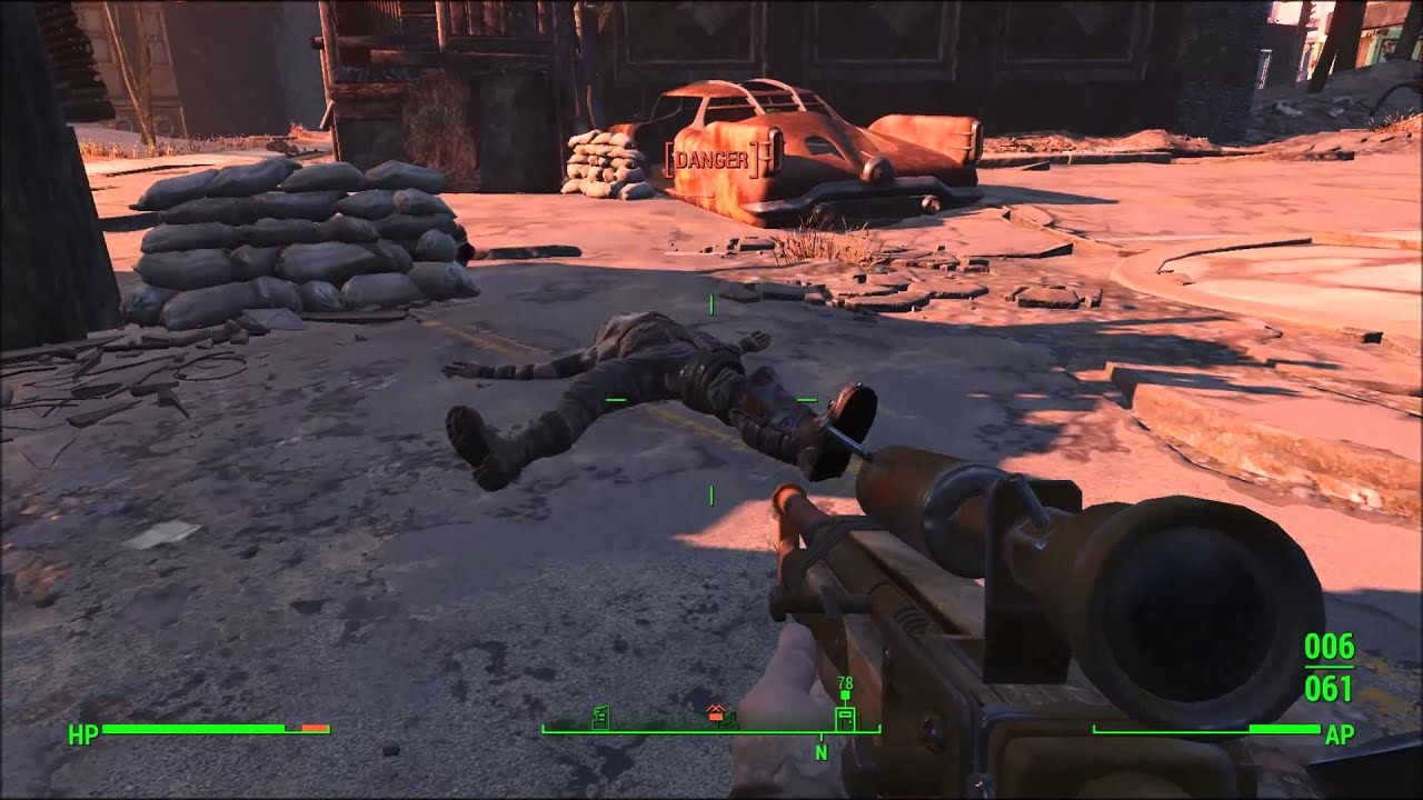 Fallout 4 - Legendary Raider Kill! - YouTube