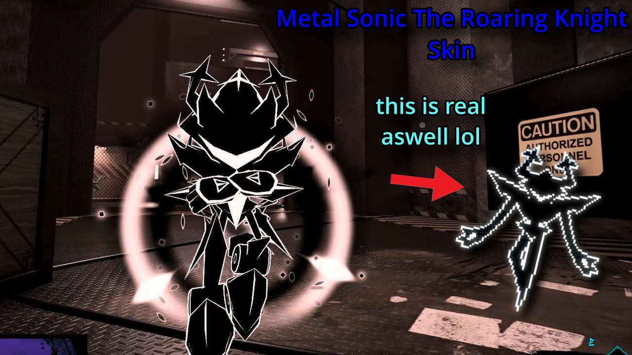 Metal Sonic The Roaring Knight Skin Gameplay | Outcome Memories ...