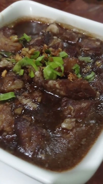 Sarap talaga ng Beef Pares - YouTube