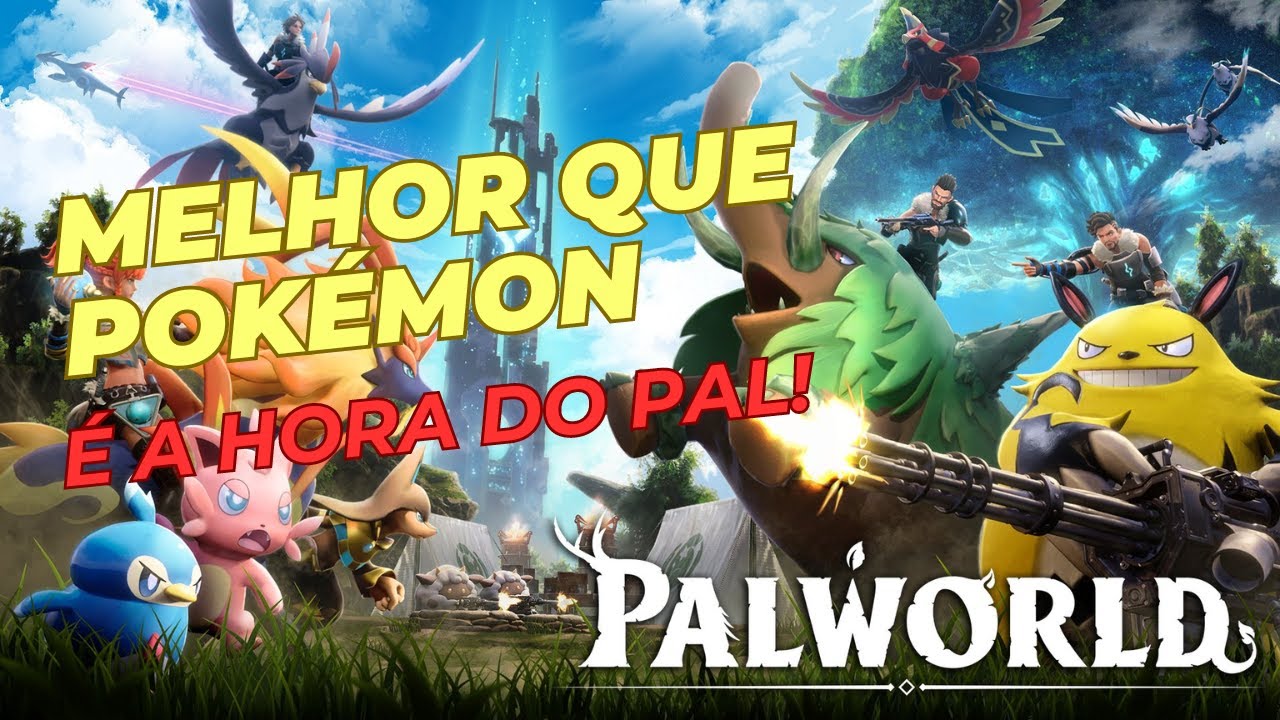 Palworld Gameplay - UM NOVO MUNDO DE AVENTURAS DOS PAL! - PALWORLD #1 ...