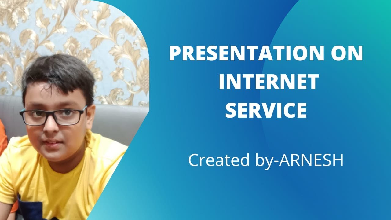 PRESENTATION ON INTERNET SERVICE || ABOUT INTERNET - YouTube