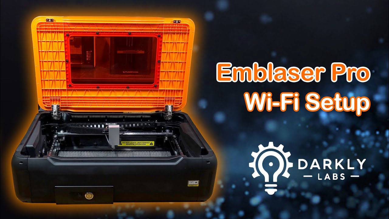 Emblaser Pro Wi Fi Setup - YouTube