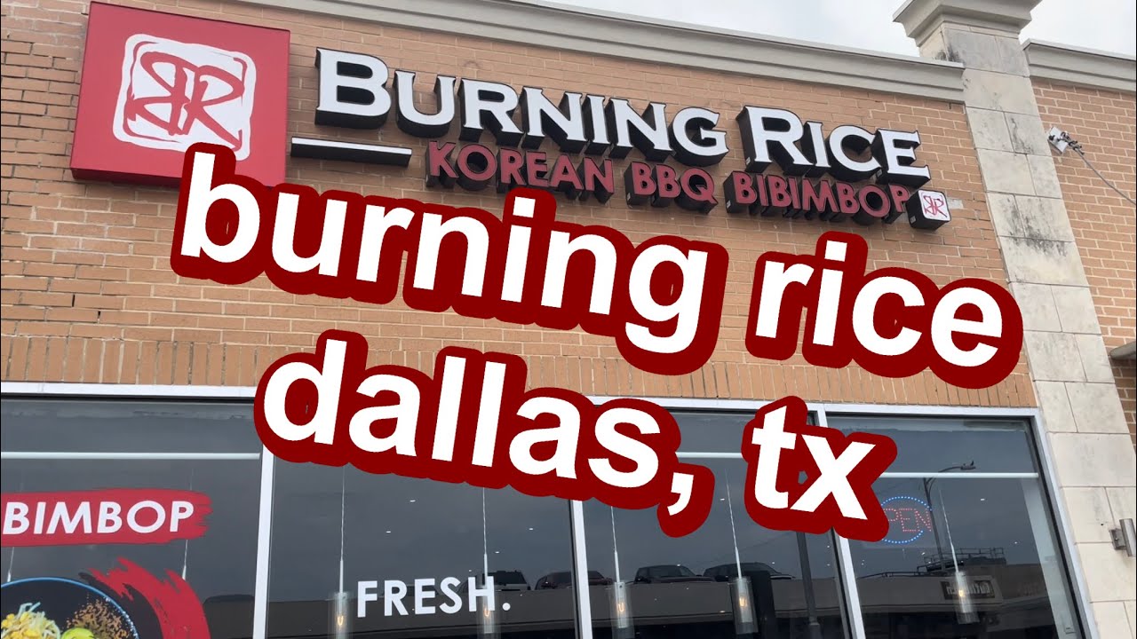 burning rice in dallas, tx - YouTube