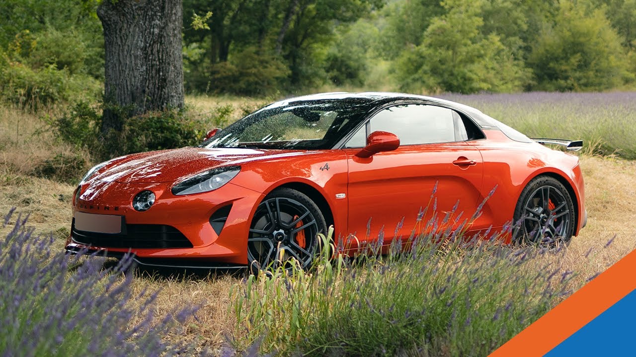 Alpine A110 - Nouvelle Alpine Orange - YouTube