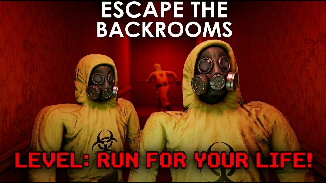 Level !: Run for Your Life!: Escape the Backrooms - YouTube