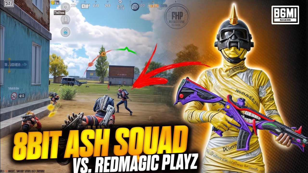 8bit Ash Squad VS RedMagic Playz 🔱 It’s Show Time . Enemies Will Be Shocked ! - YouTube