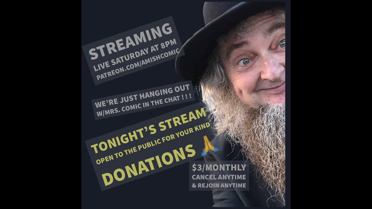 Streaming Live For Your Donations - YouTube