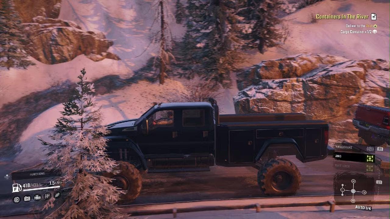 SnowRunner Ford and a RAM megacab - YouTube