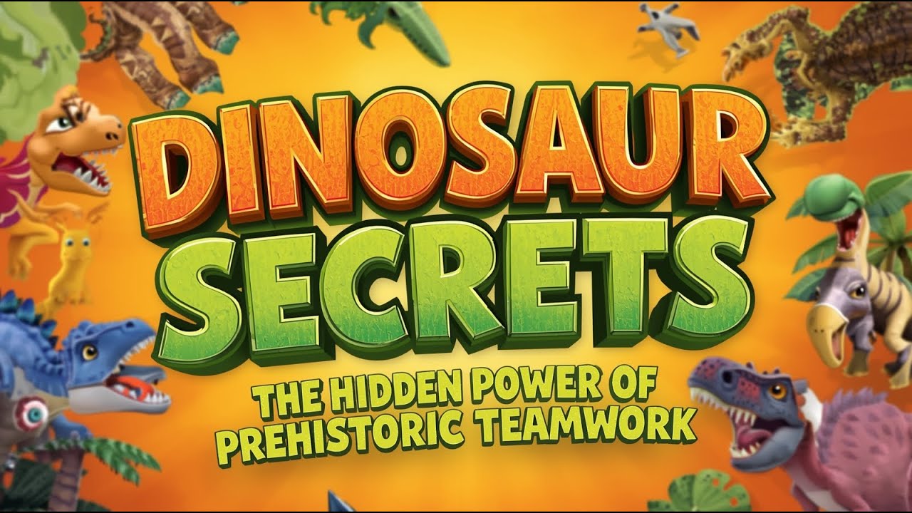 Dinosaur Secrets: The Hidden Power of Prehistoric Teamwork #dinostory # ...