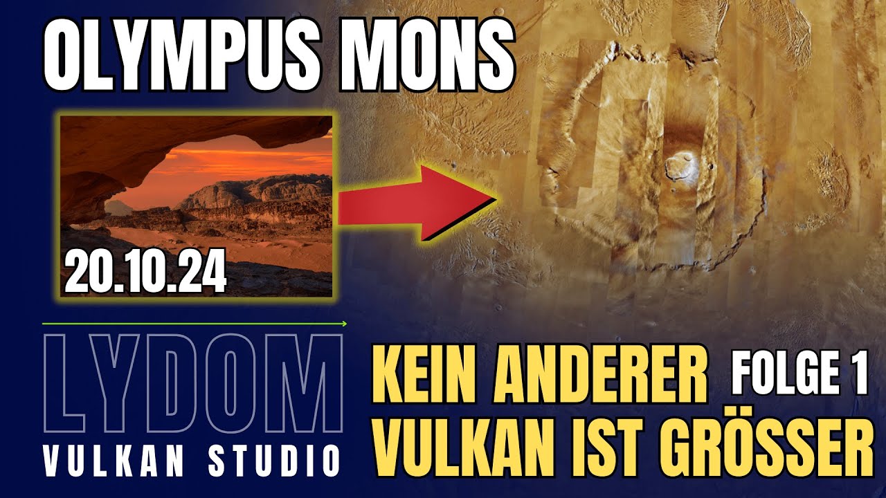 Der OLYMPUS MONS: Der Gewaltigste Vulkan im Sonnensystem - Vulkan ...
