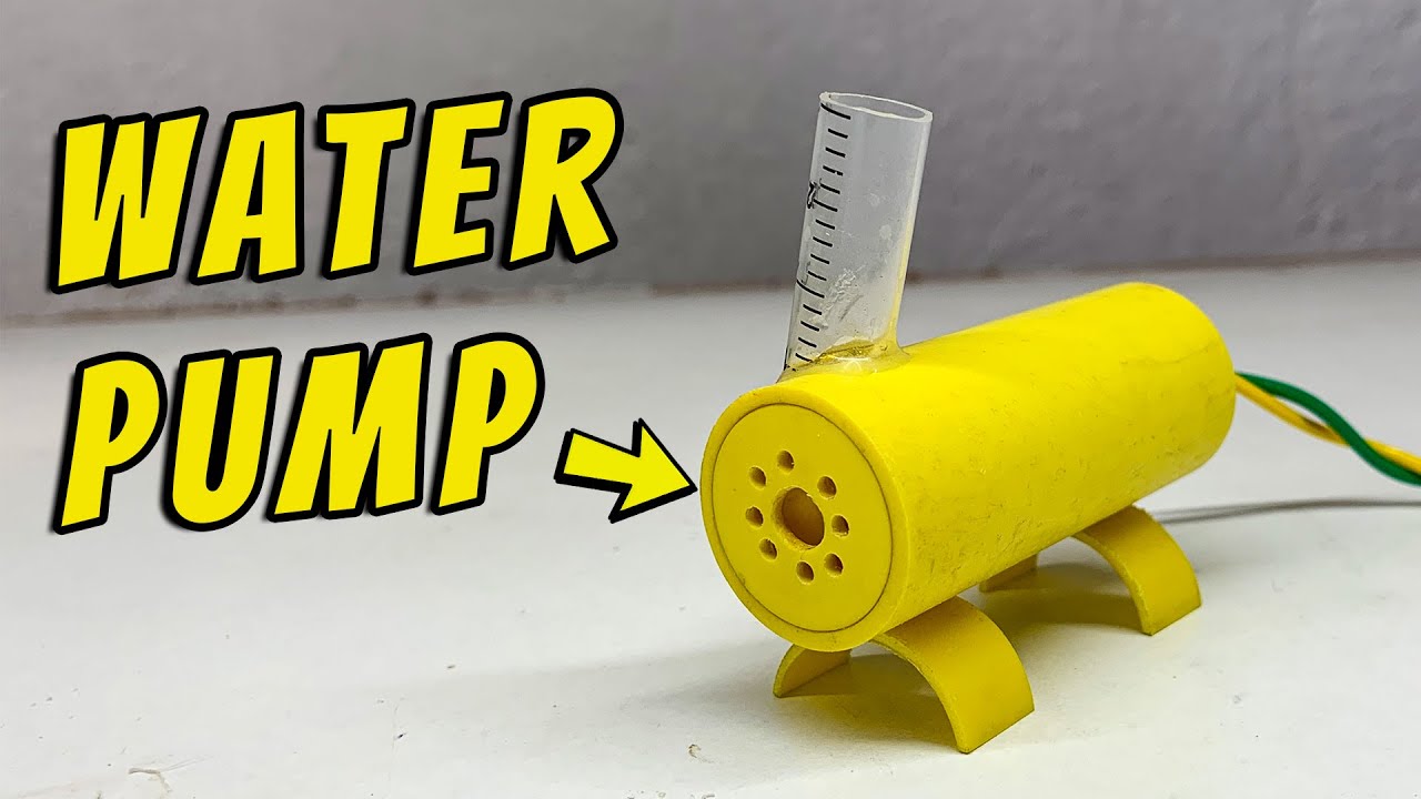 How to make Water Pump at home || 100 % Working || water pump kaise ...