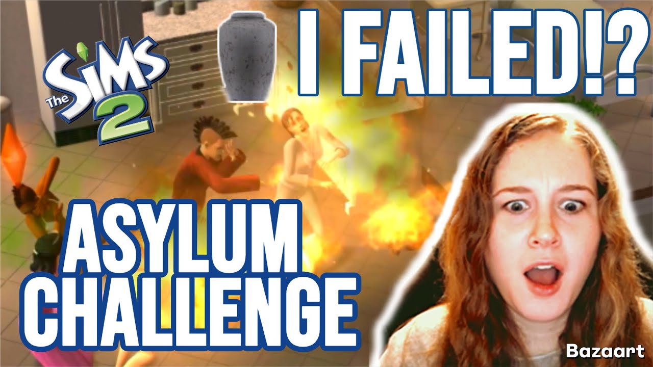Lets Play The Sims 2 Asylum Challenge! | I FAILED!! (Part 2) - YouTube