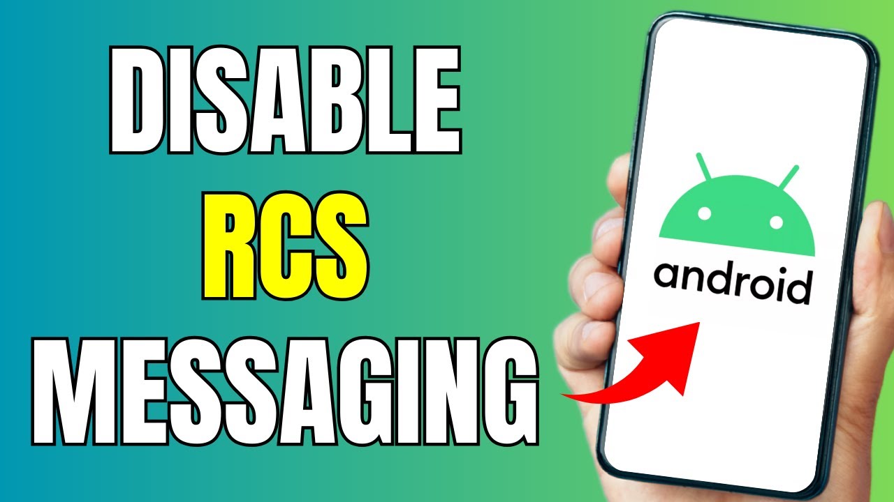 How To Disable RCS Messaging On Android 2025 - Easy - YouTube