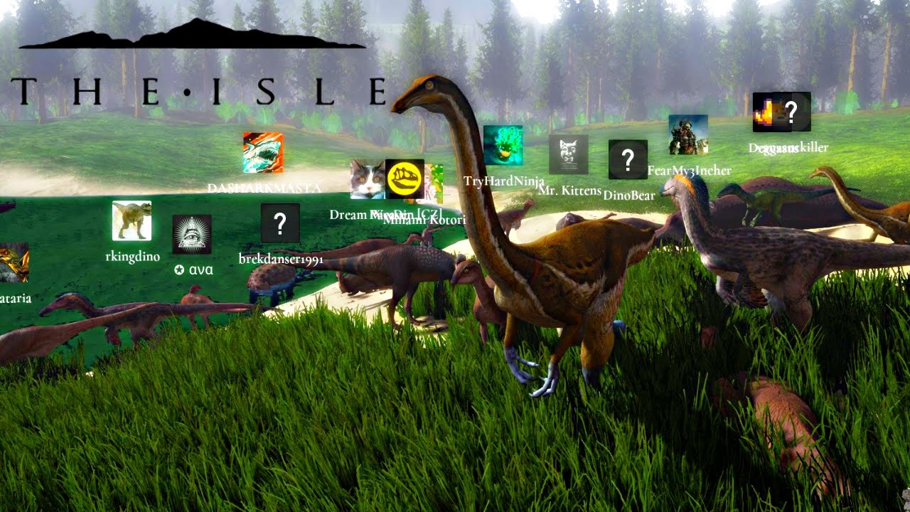 The Isle - HACKED SERVER PUBLISHER BANNED? GALLI ATTACK & HERBIVORE ...