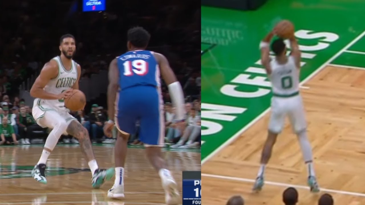 Jayson Tatum's BRAND NEW JUMPER looks completely different & is ...