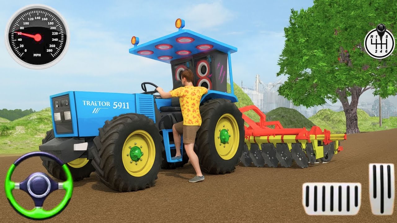 Modern Tractor Farming Driving Simulator 3D - New Tractor Games ...