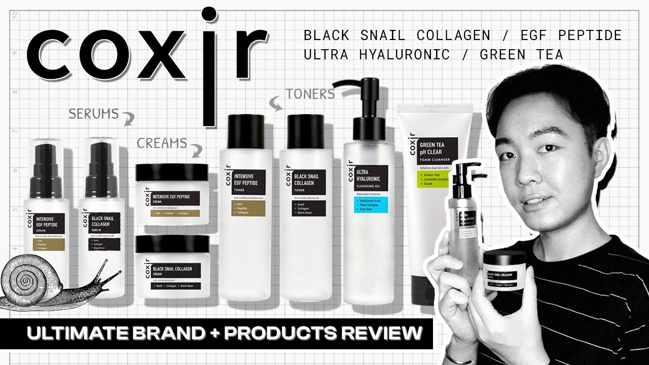 Korean Skincare COXIR Review - Toners, Serums, Moisturizers, Cleansers ...