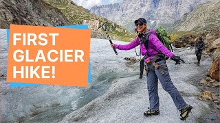 Steingletscher guided glacier trek near Interlaken